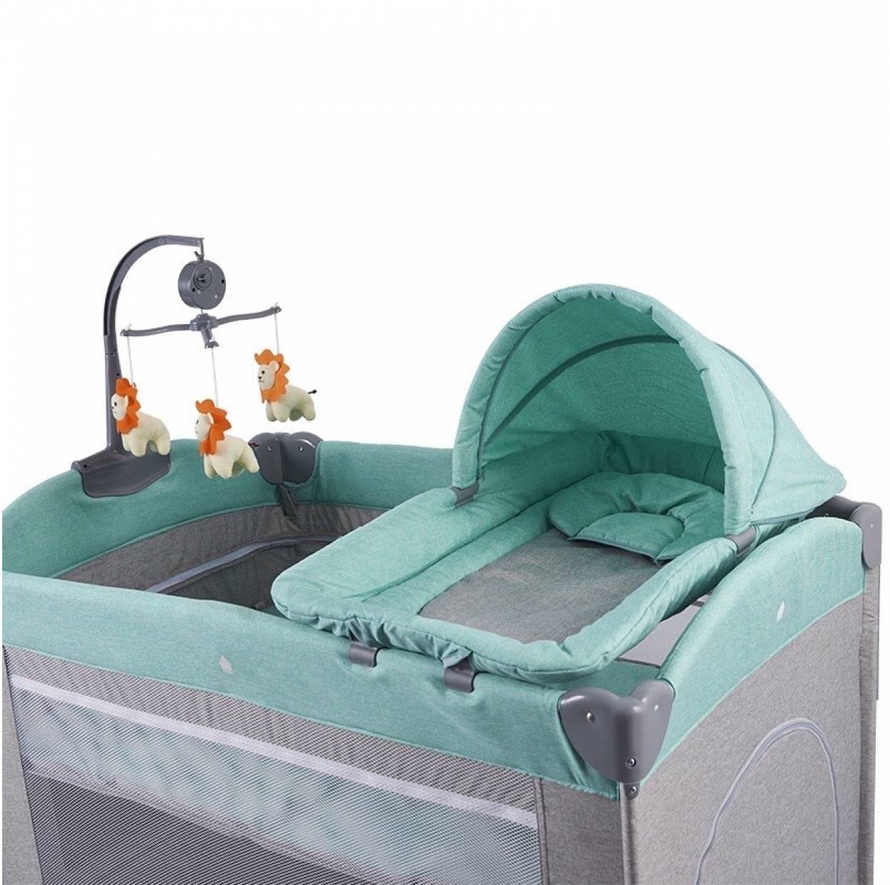 4 in 1 Playpen Baby Multifunctional Portable Foldable Newborn Bed with ...