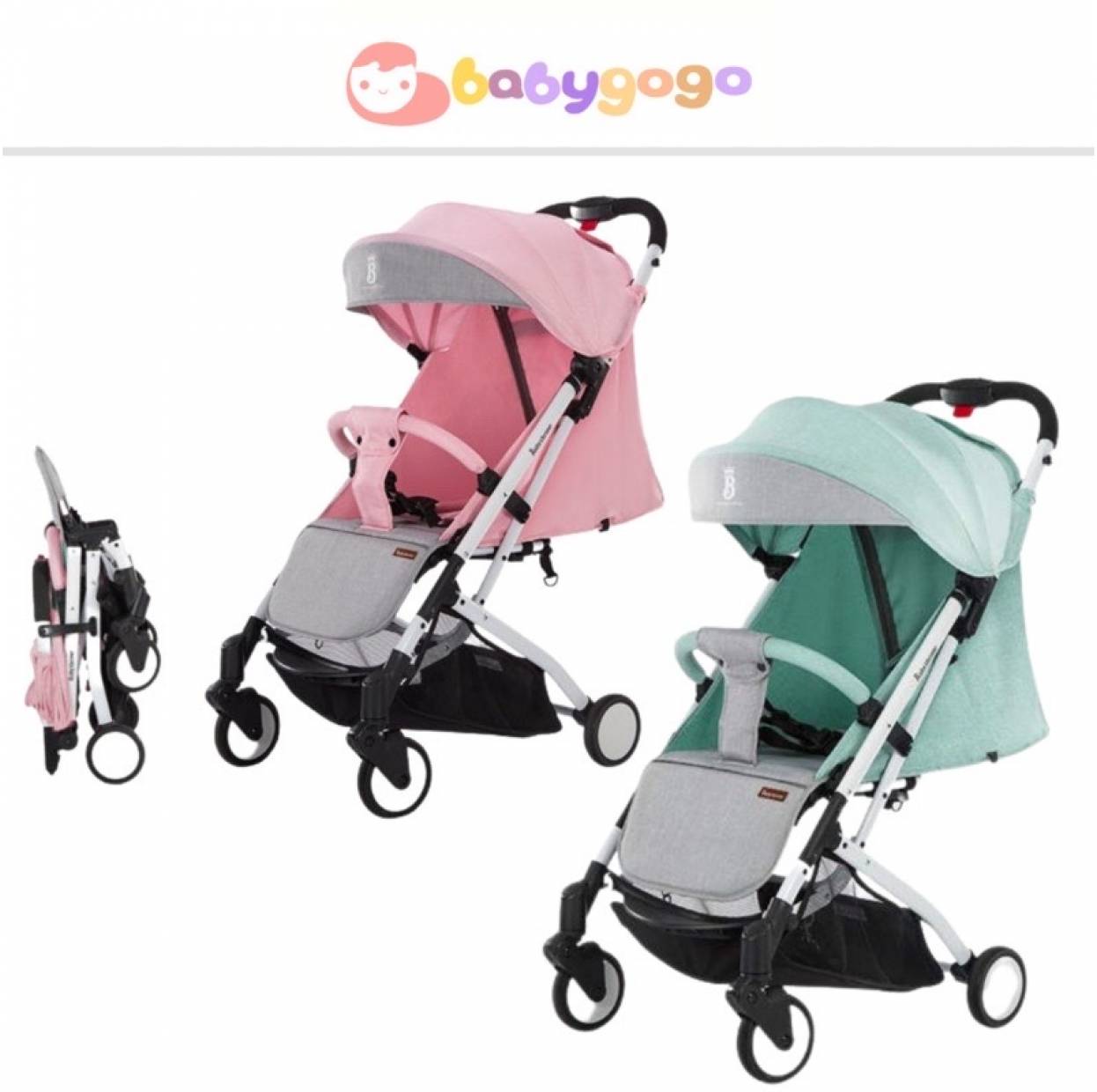 Baby Throne Light Weight Folding Cabin Stroller