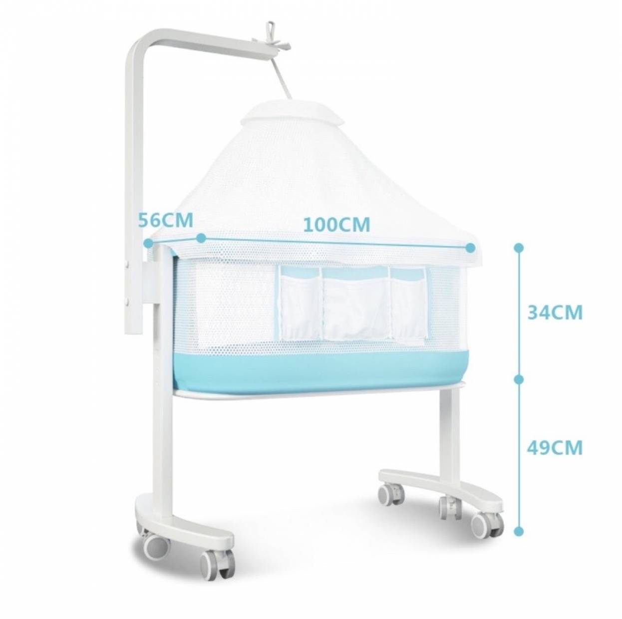 Baby Cot OneStar Co-Sleeper for Bed wood frame Side bed Baby Sleeping bed