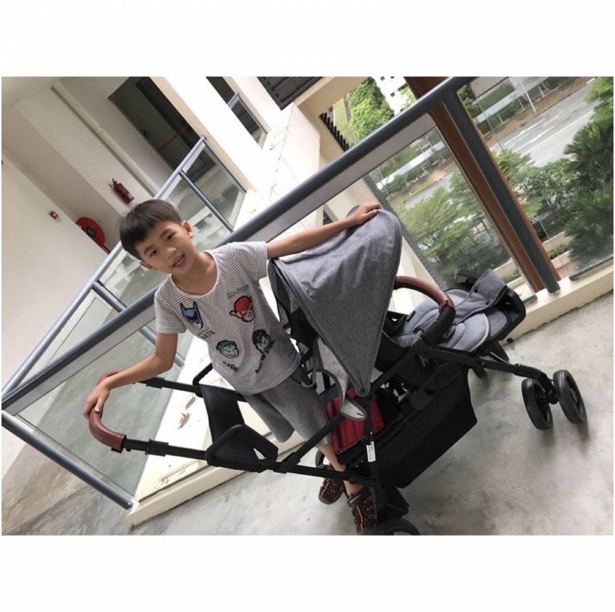 T12 Seebaby Pro tandem stroller /Twin Stroller 2021 Upgraded version ...